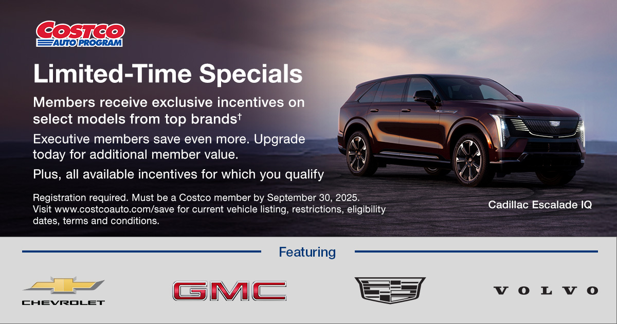 Chevy BrightDrop 600 Costco Member-Only Incentive | Costco Auto Program
